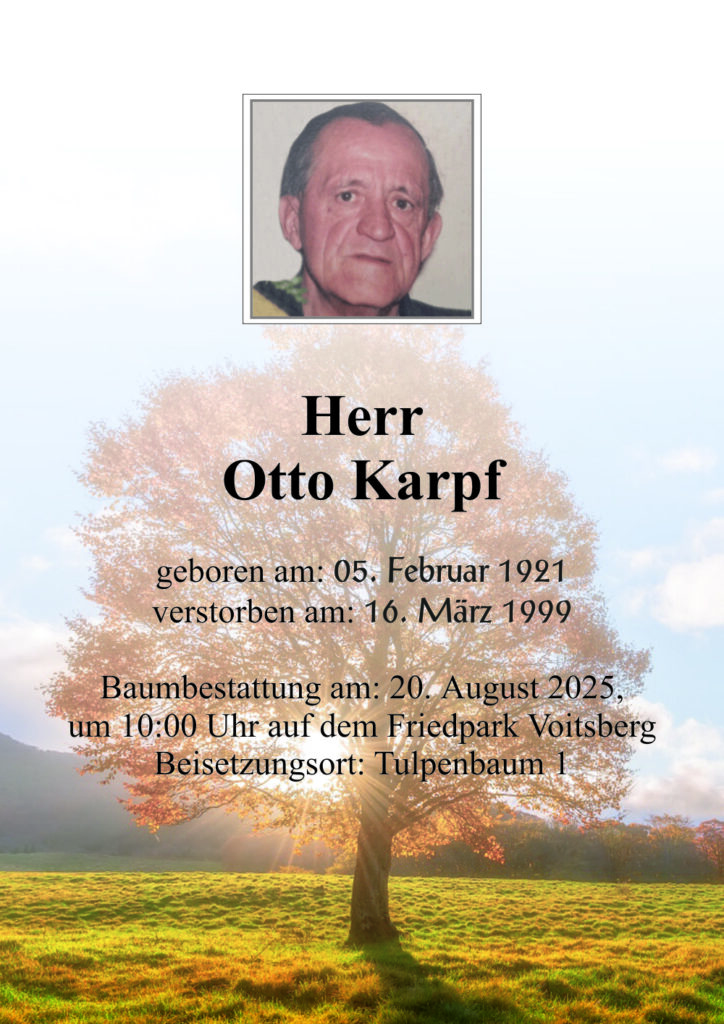 Otto Karpf - Stadtwerke Voitsberg
