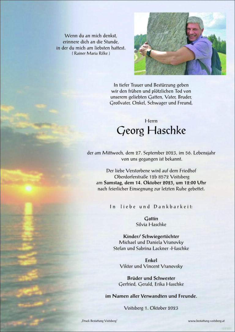 Georg Haschke - Stadtwerke Voitsberg