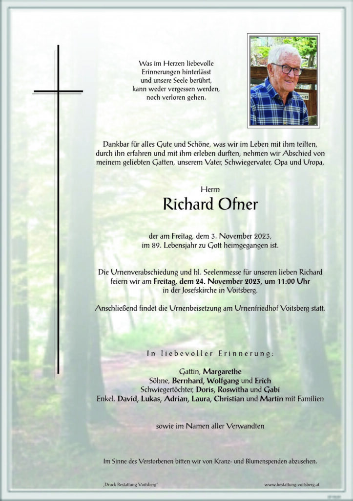 Richard Ofner - Stadtwerke Voitsberg