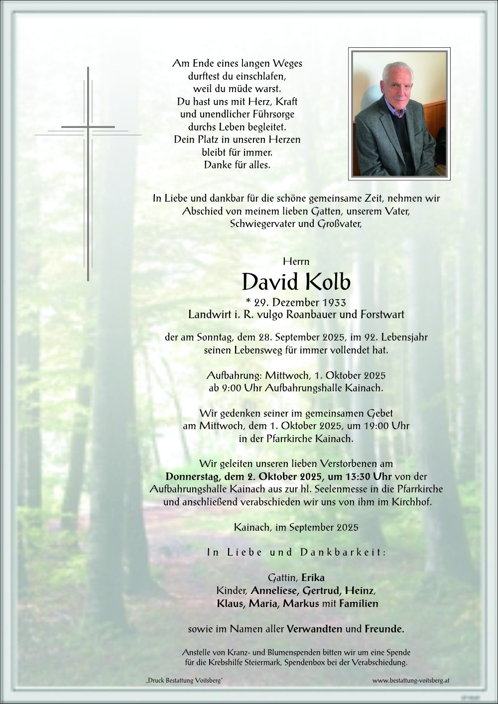 David Kolb aus Kainach - Stadtwerke Voitsberg