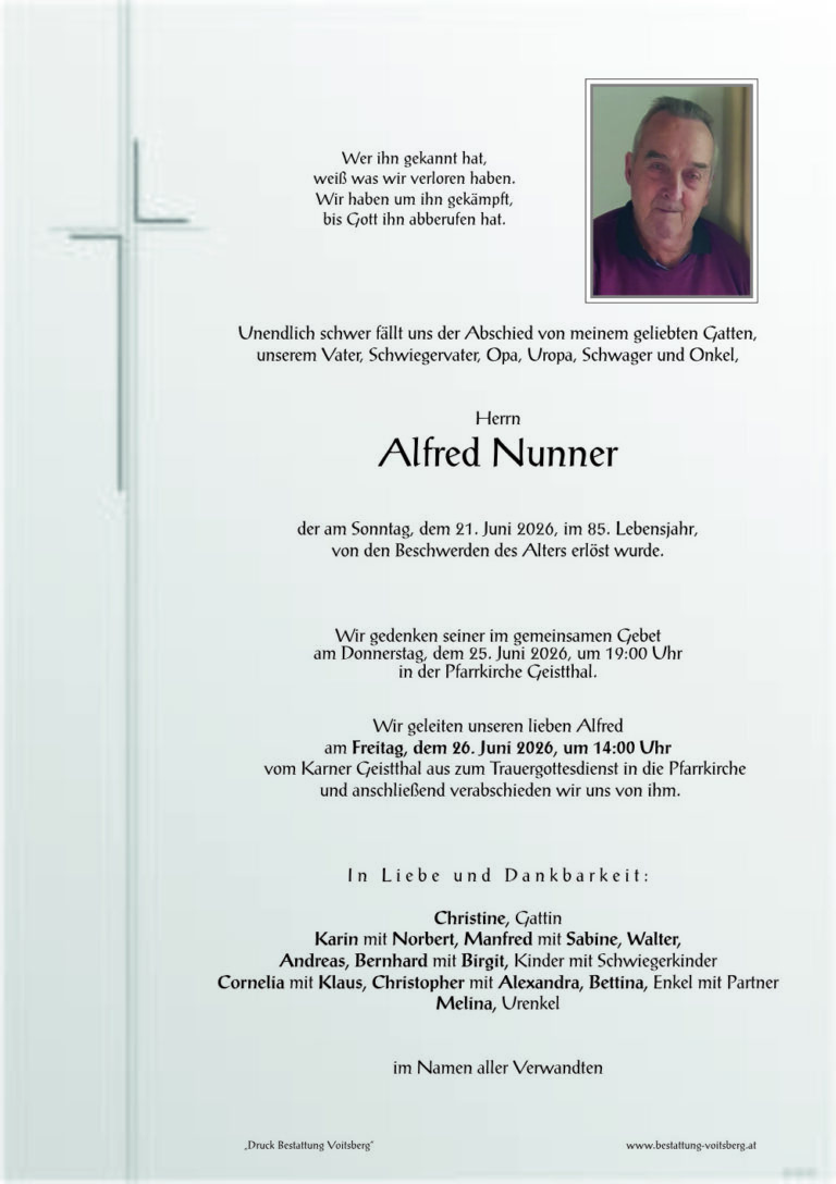 Alfred Nunner - Stadtwerke Voitsberg